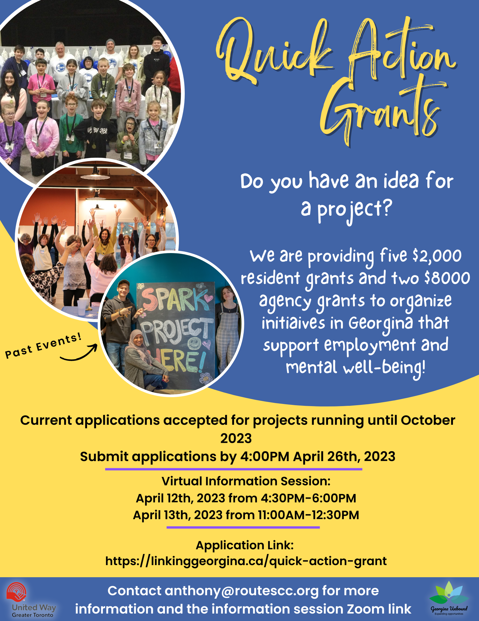 Quick Action Grant – Linking Georgina